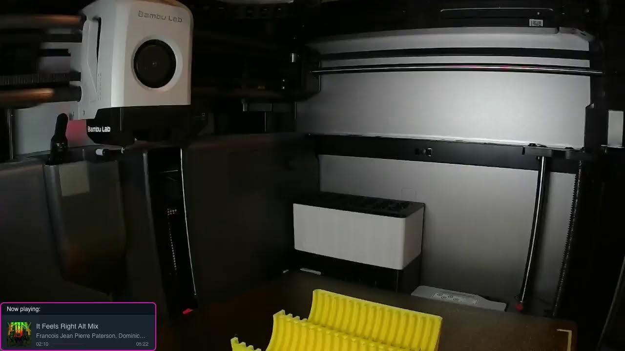 Live! Bambulab X1C - Nespresso Pods Gridfinity Tray Testing - YouTube