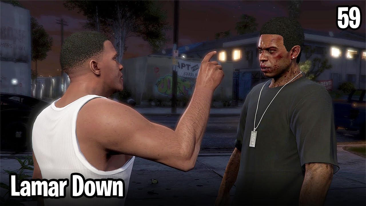 Grand Theft Auto V Gameplay Walkthrough Part 59 - Lamar Down (HD) - YouTube