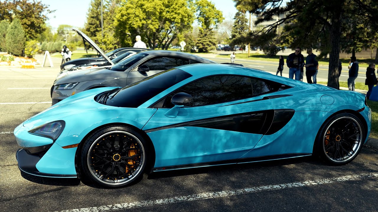 McLaren 570S Curacao Blue - YouTube