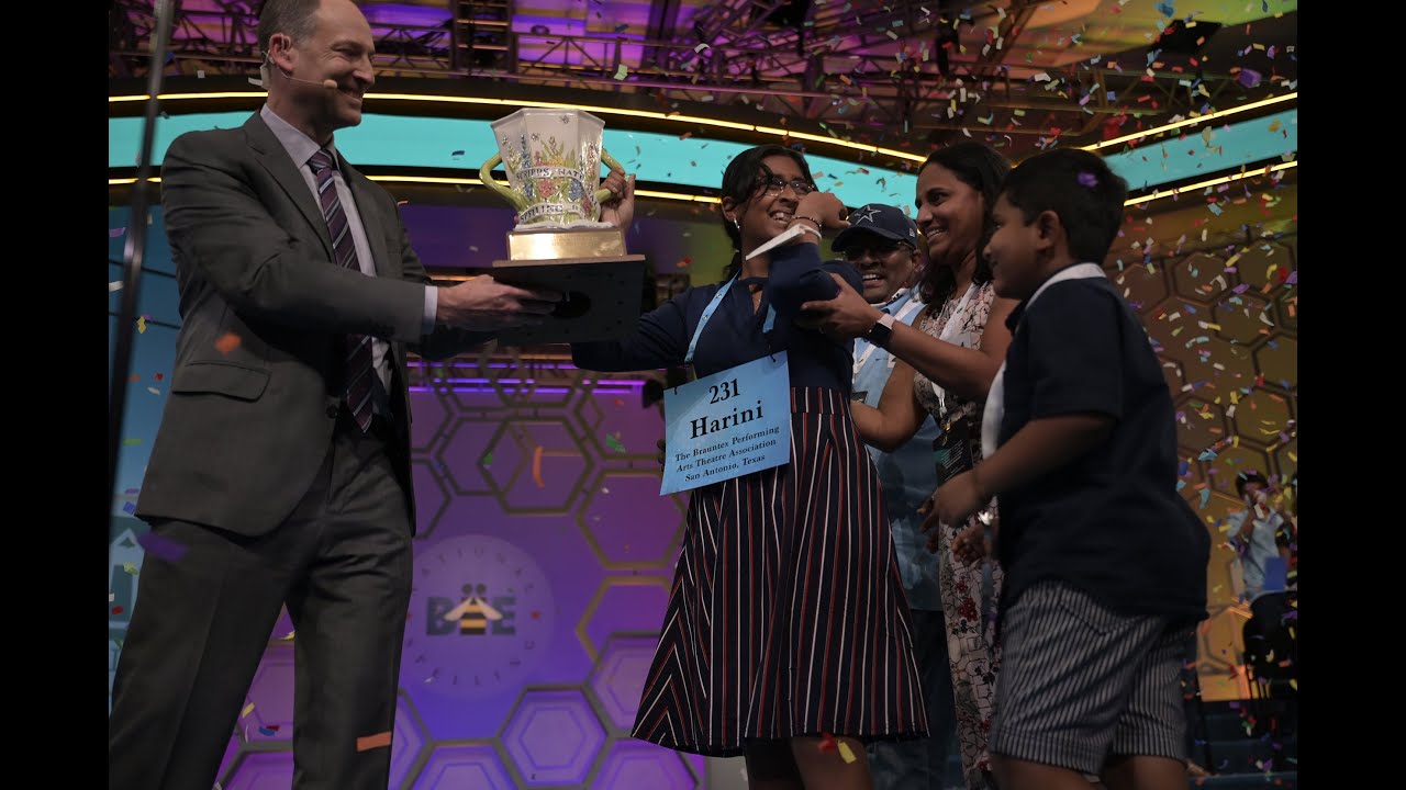 National Spelling Bee 2022: Harini Logan wins in spell-off