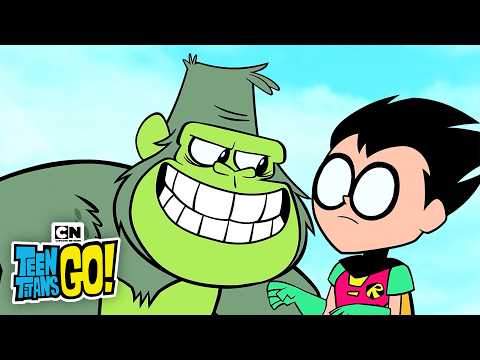 WILD Beast Boy Transformations 🦏💚 Teen Titans GO! | Cartoon Network