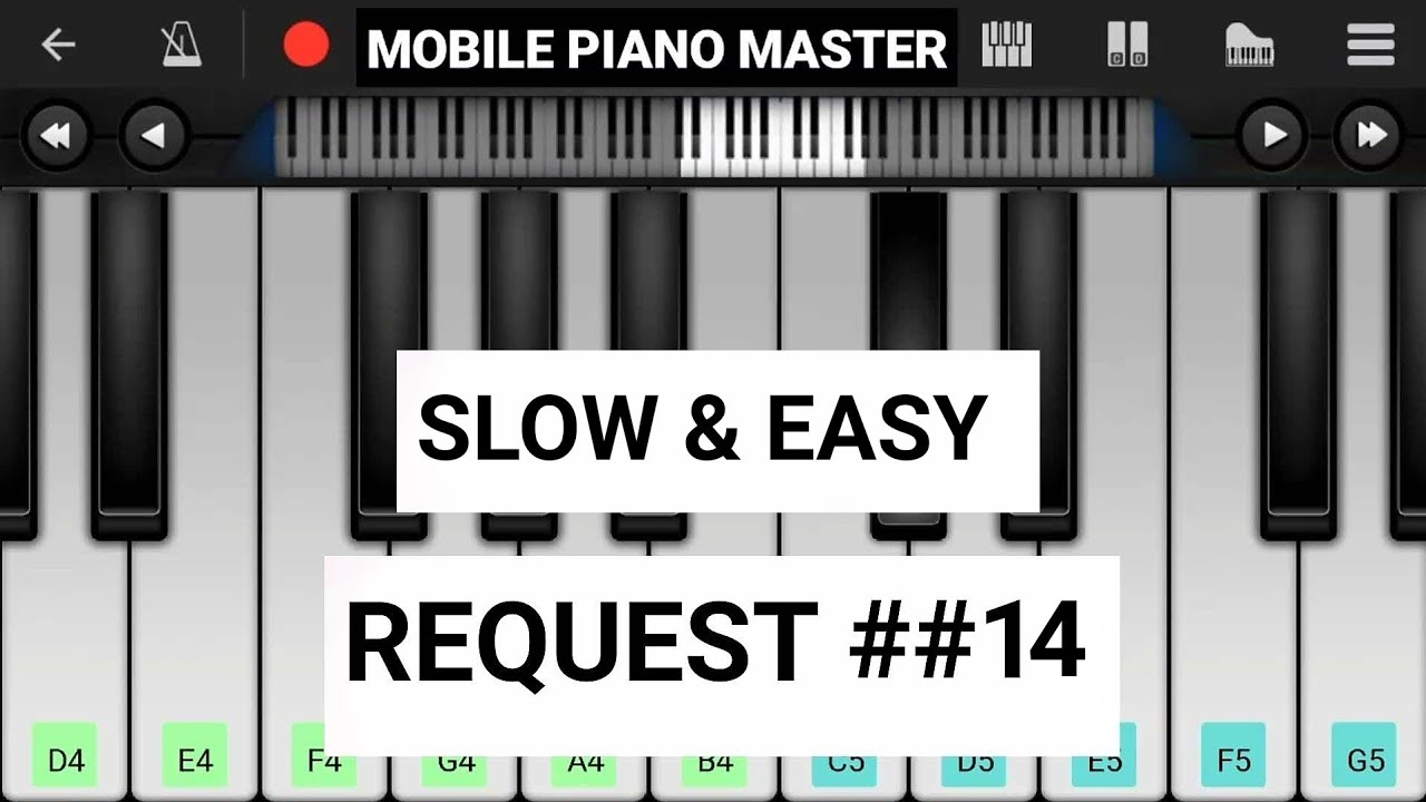 1920 Theme(Slow & Easy) Piano |Piano Keyboard|Piano Lessons|Piano Music ...