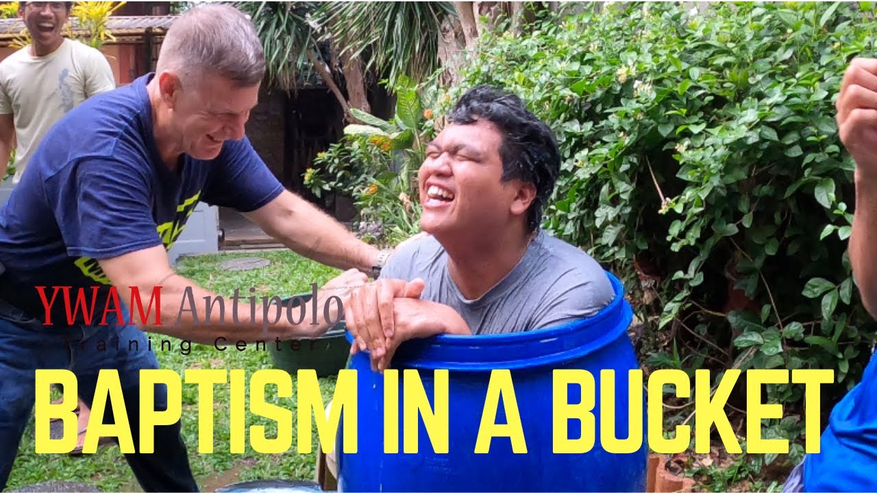 BAPTISM IN A BARREL - YouTube