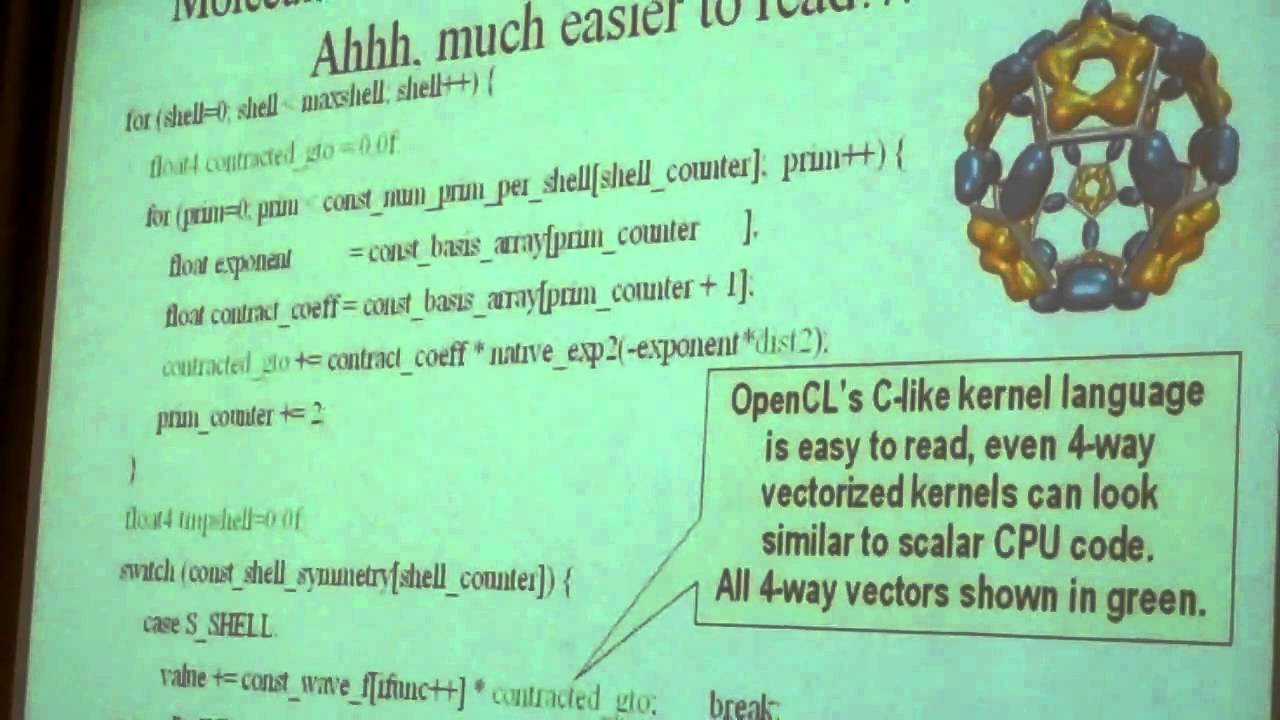 TCBG GPU Workshop: Single-Node Multi-GPU Algorithms: Molecular Orbitals, Part 5 - YouTube