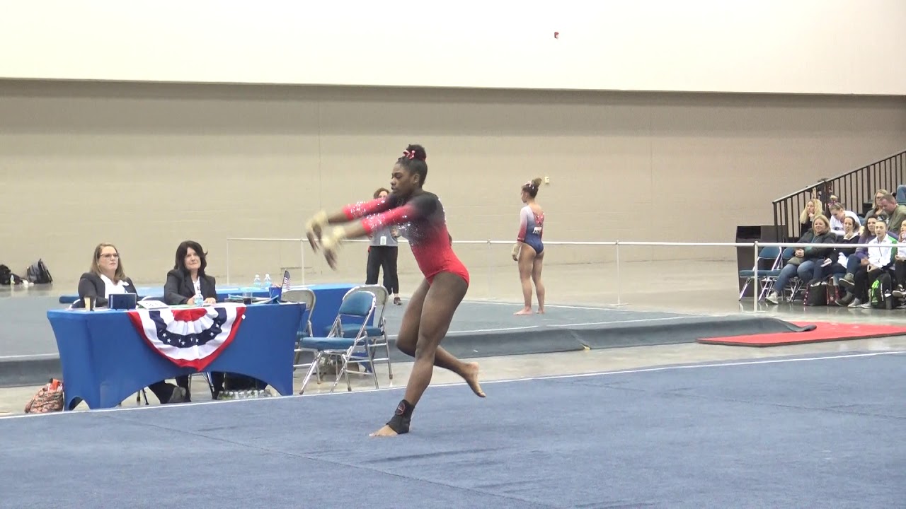 Gabrielle Stephen, Midwest Elite | L10 Floor 2020 Circle of Stars - YouTube