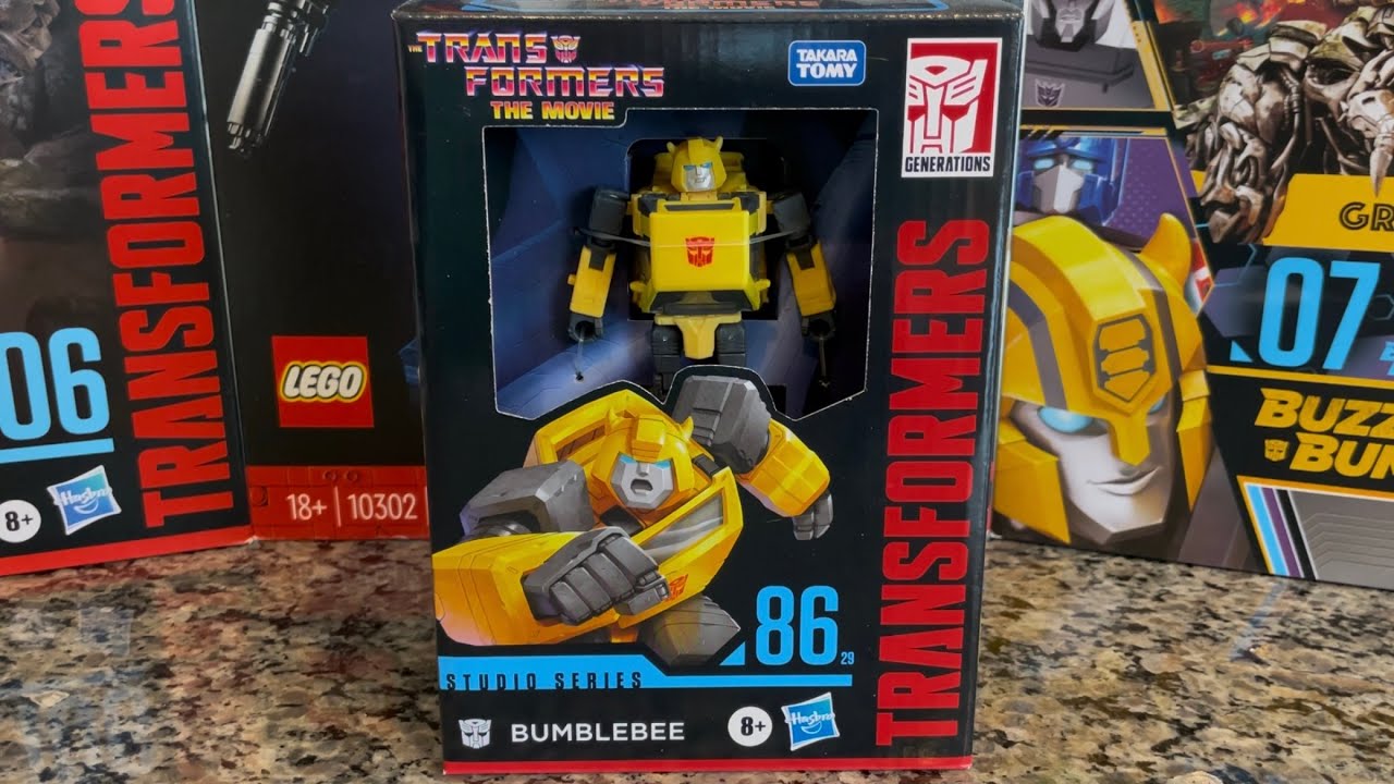 Bumblebee studio series 86 unboxing - YouTube