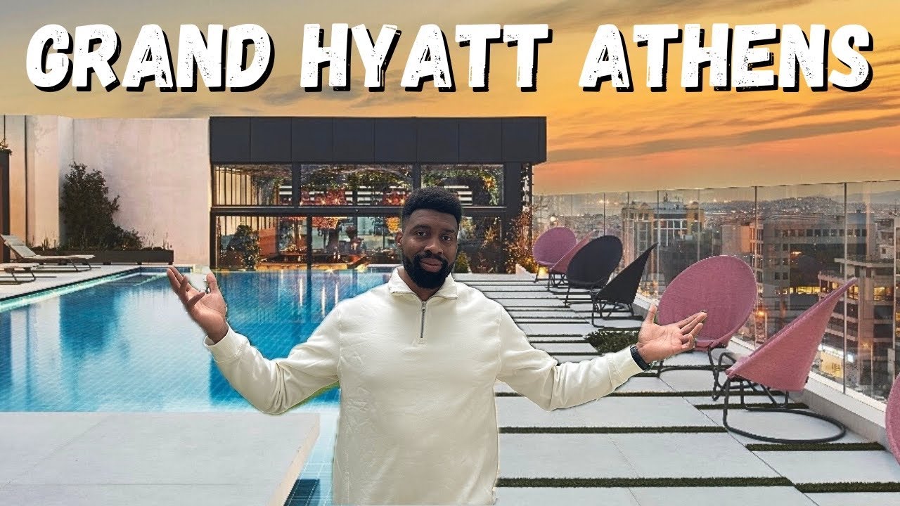 We Stayed at THIS 5 star LUXURY Hotel in Athens🇬🇷- GRAND HYATT ATHENS ...