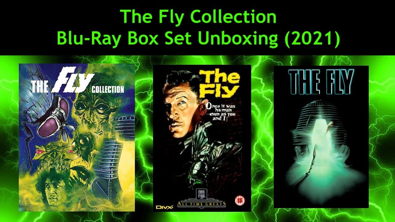 The Fly Collection Blu-Ray Box Set Unboxing (2021) - YouTube