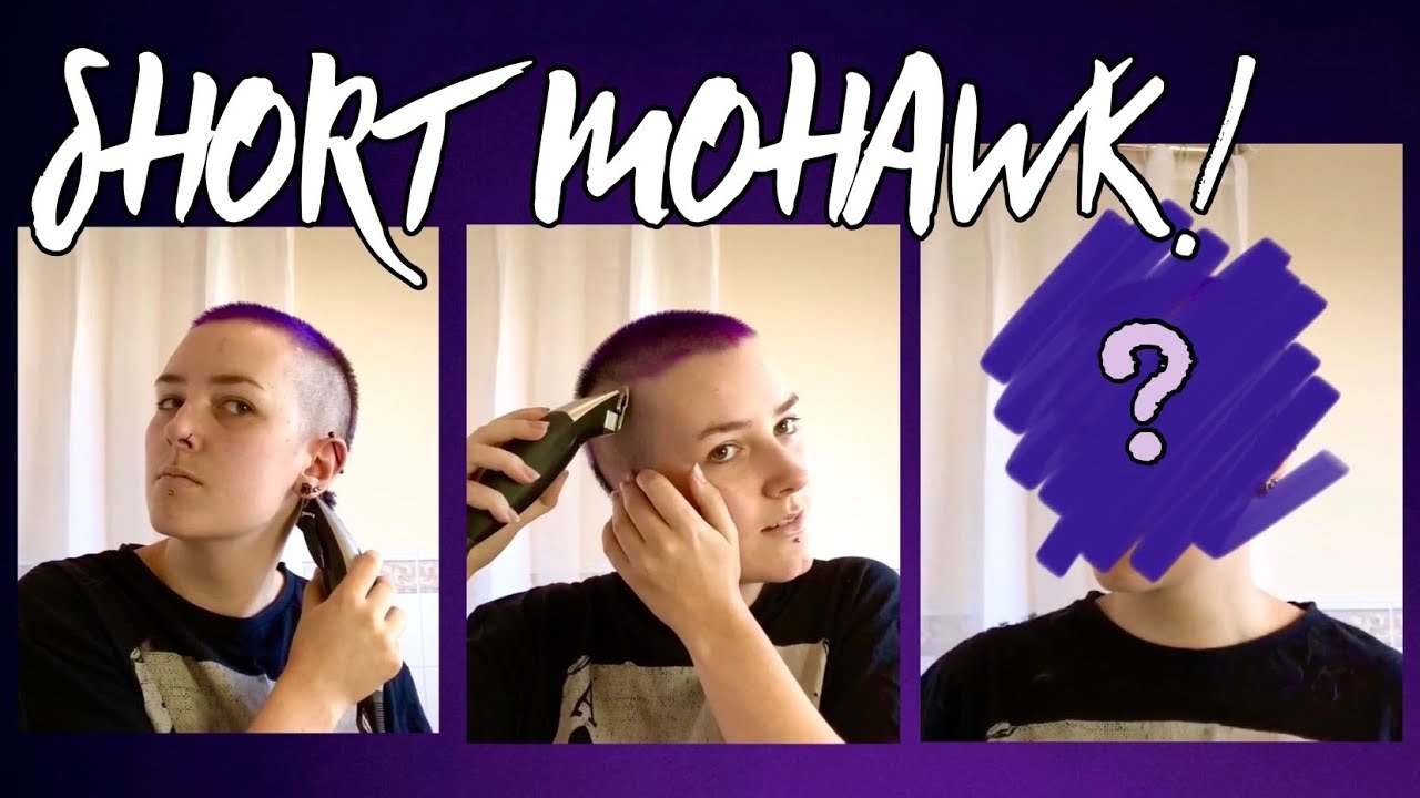 Super-short mohawk! - YouTube