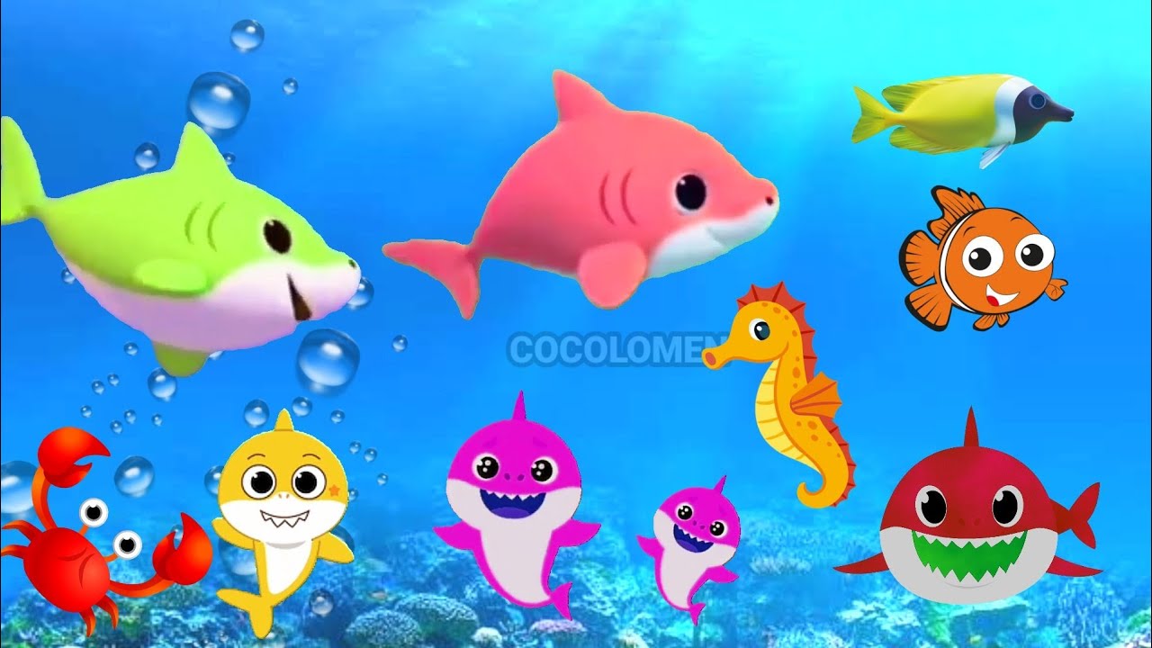 Baby Shark Under Sea | Baby Shark doo doo doo | Baby Shark Dance ...
