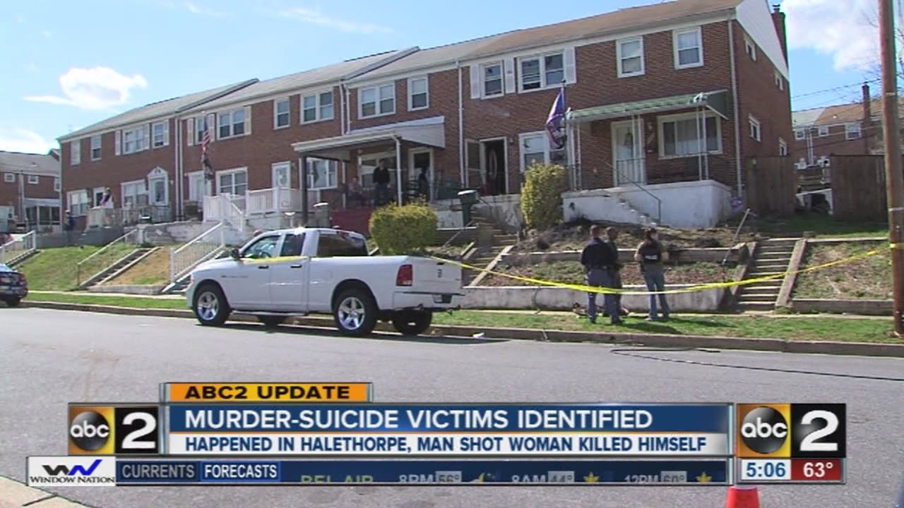 Man, woman found dead in Halethorpe murder-suicide identified - YouTube