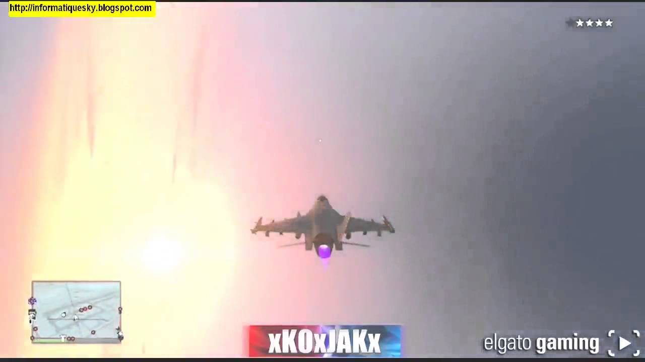 GTA 5 Online FRIENDLY FIRE Jet Disaster! GTA V Online Grand Theft Auto ...