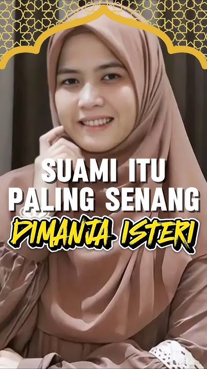 SUAMI SENENGNYA DIMANJA ISTERI 🥰 #ustadzahsyifanurfadhilah #ceramahlucu #shorts - YouTube