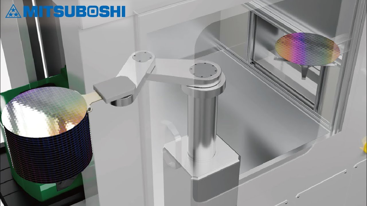 【MITSUBOSHI】Wafer Transfer Robot - YouTube