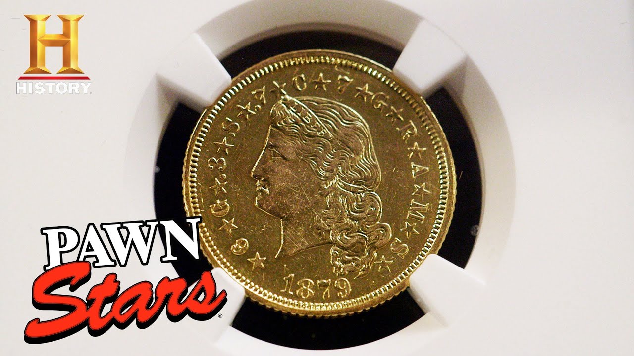 $92,000 for SUPER RARE 1879 Gold Coin (Season 19) | Pawn Stars - YouTube
