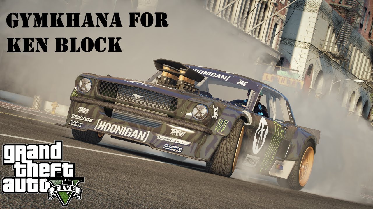 Mon Gymkhana pour rendre HOMMAGE à Ken Block #43 - GTA 5 - YouTube