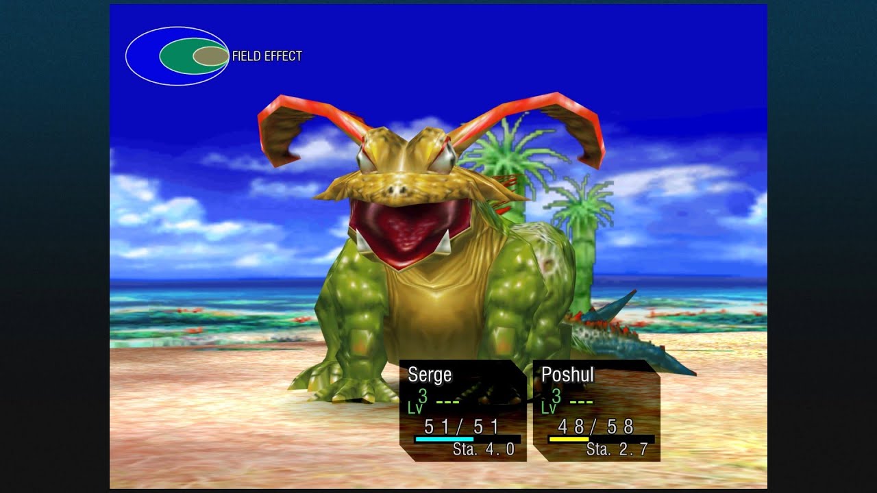 Chrono Cross Remaster- boss fight: Mama Komodo - YouTube