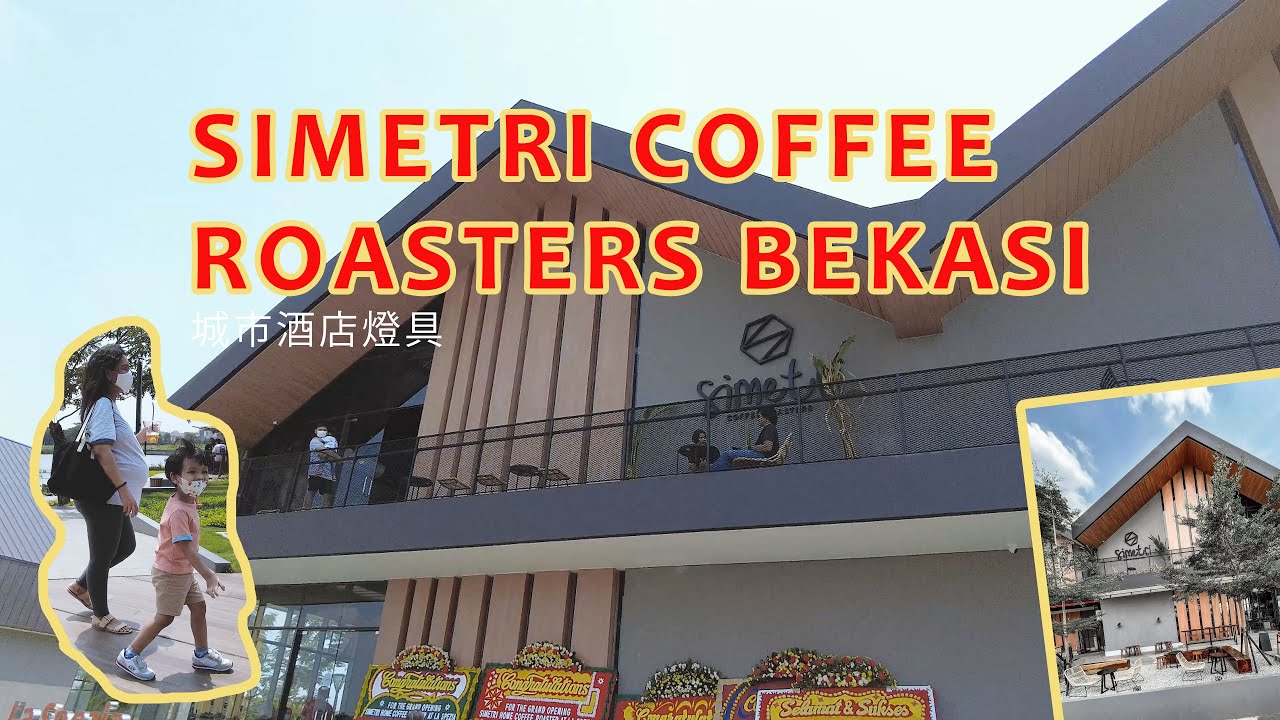 #90 : Simetri Coffee Roasters Bekasi, Bisa Mager Liat Danau-nya - YouTube