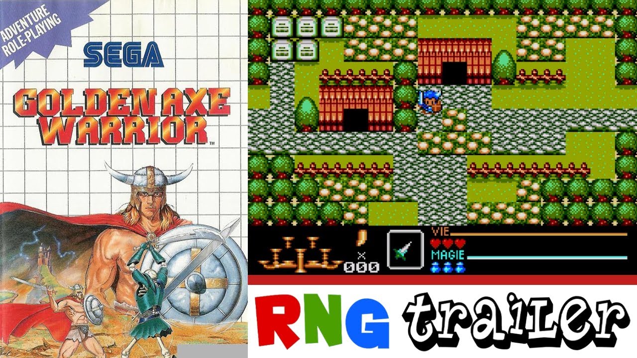 Golden Axe Warrior - Master System (RNG Trailer) - YouTube