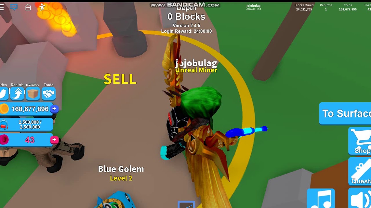 roblox mining simulator 2019 - YouTube
