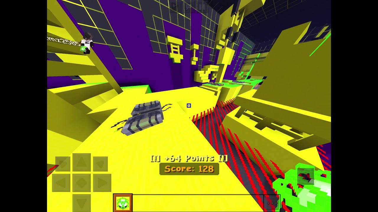 Glitch Run (Mcpe mobile gameplay) - YouTube