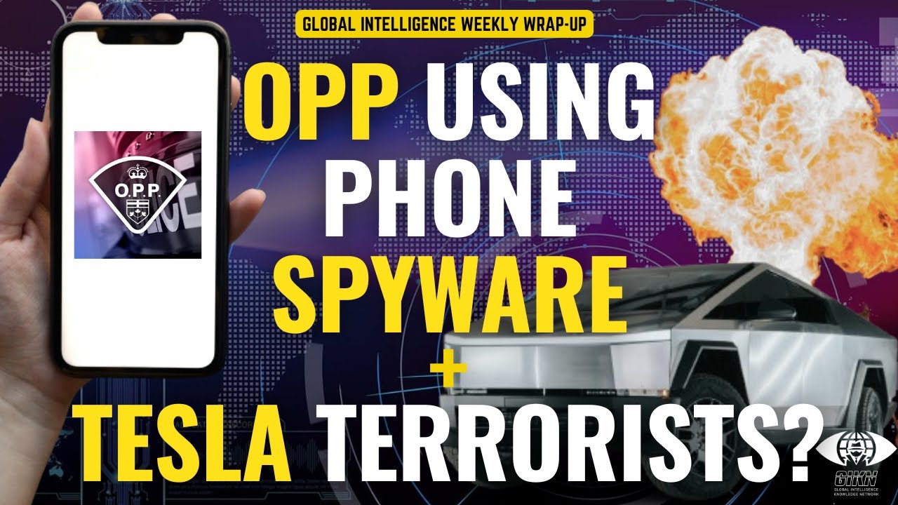 OPP Using Phone Spyware. Telsa Terrorists? - YouTube