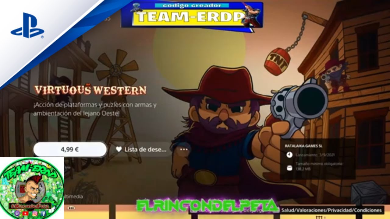 📀*NEW GAME PS5* VIRTUOUS WESTERN - YouTube