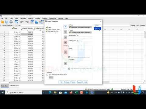 How To Make Scatter Plot in SPSS - YouTube