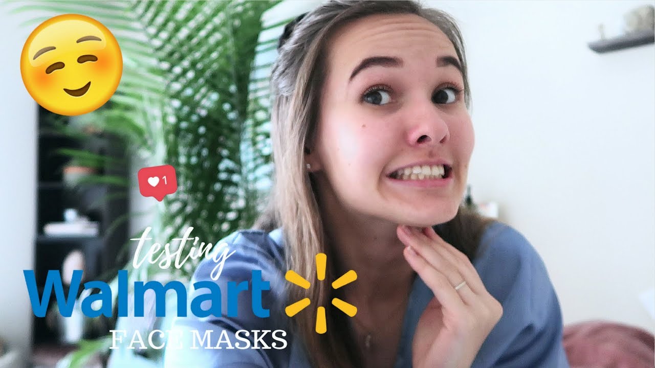 Testing WALMART Face Masks! - YouTube