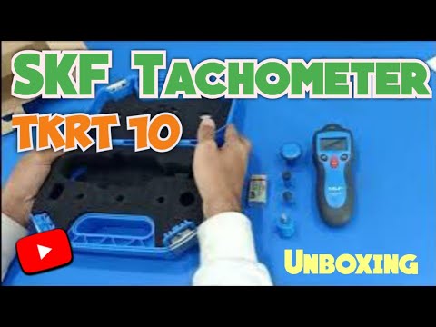 Unboxing SKF Tachometer TKRT 10 🔧 | Digital RPM Meter | First Look & Overview - YouTube