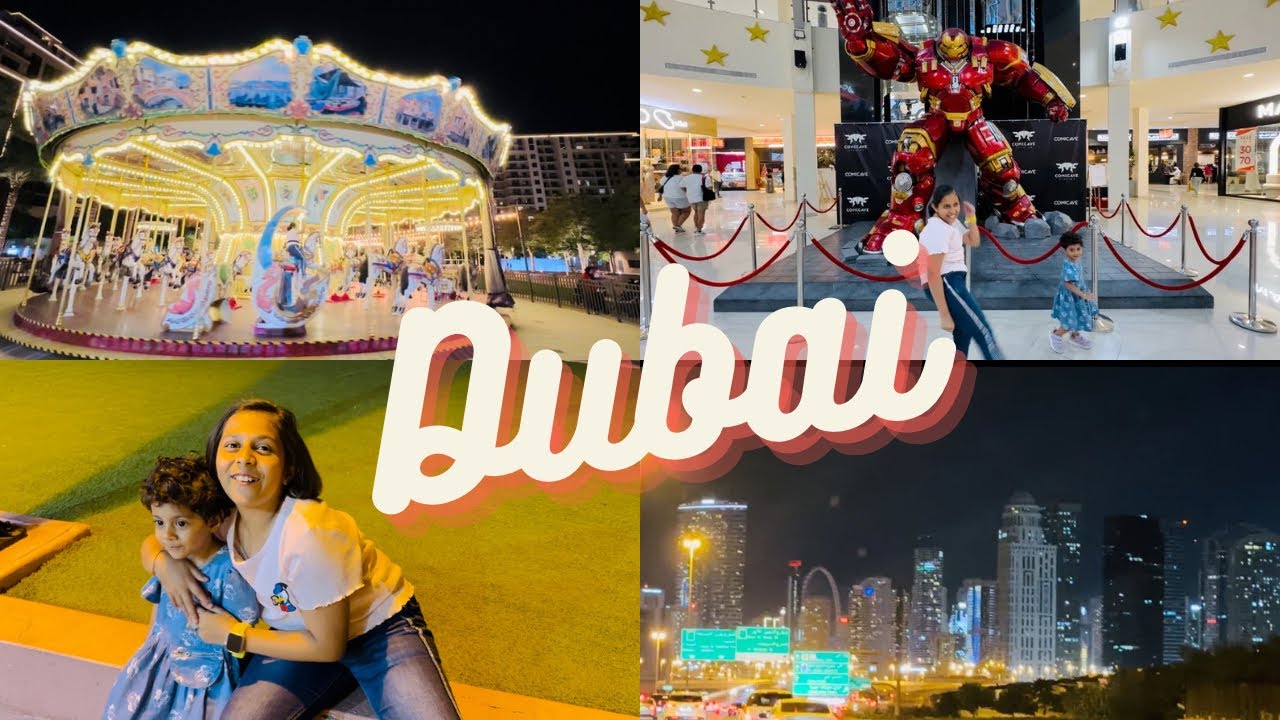 Shopping in Dubai 🛍️ |Outlet Mall | Carousel Ride 🎠 @OutletMallDubai # ...