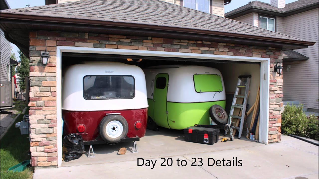 Red 1974 Boler Project - YouTube