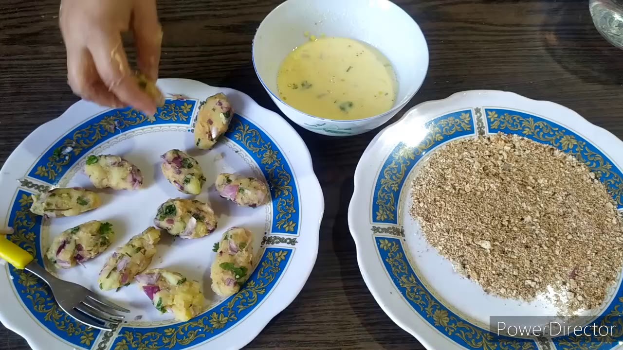 Special POTATO CUTLET recipe | Mandy's cutlet recipe | Veg Cutlet ...
