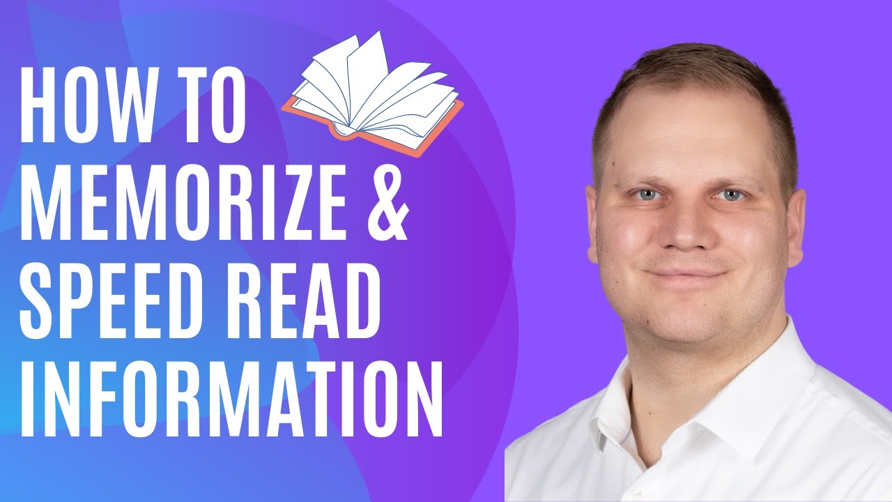 How To Memorize & Speed Read Information - YouTube