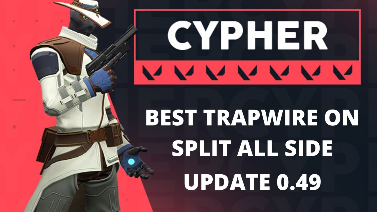 BEST CYPHER TRAPWIRE ON SPLIT ALL SIDE [VALORANT 0.49] - YouTube