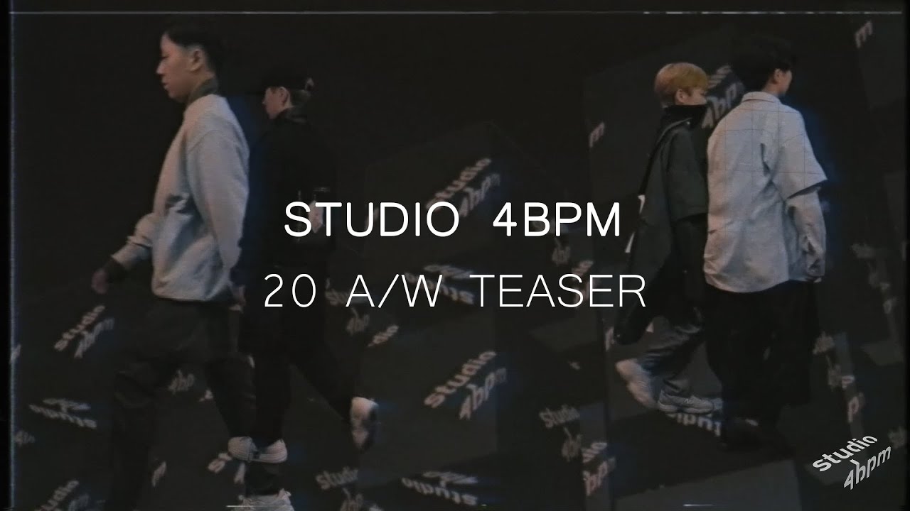 STUDIO 4BPM 2020 A/W - YouTube