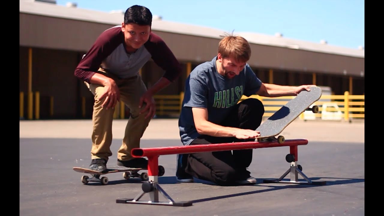 BRAILLE FUN RAIL SESSION! - YouTube