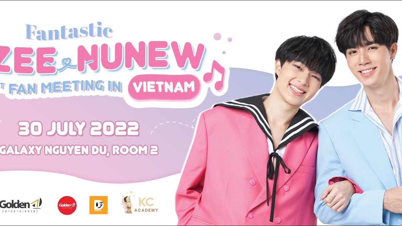 Zee Nunew 1st Fan Meeting in Vietnam by KC Academy, Golden A, Domundi ...