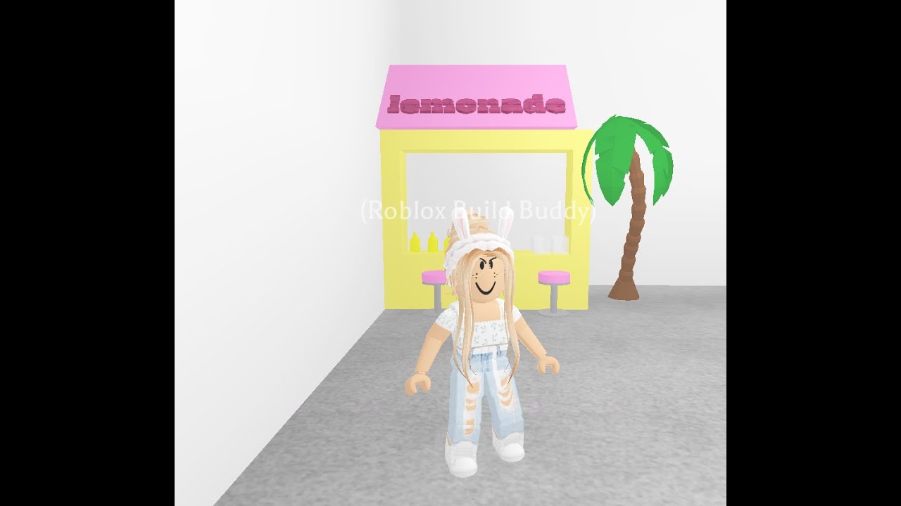 THIS IS MY FIRST VIDEO - How to build a Lemonade stand on ROBLOX ...