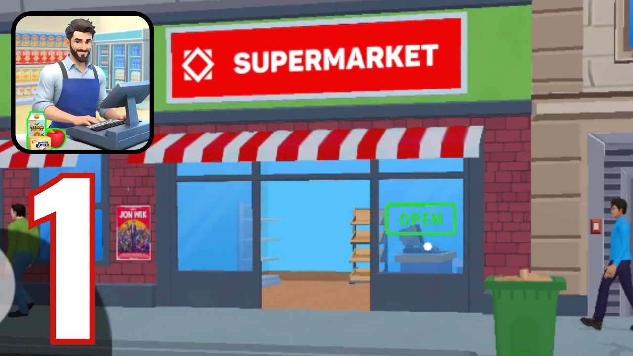 Supermarket Simulator - Gameplay Walkthrough Part 1 - YouTube