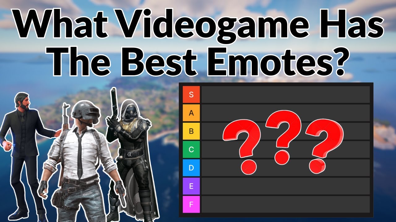 What Videogame Has the Best Emotes? - YouTube