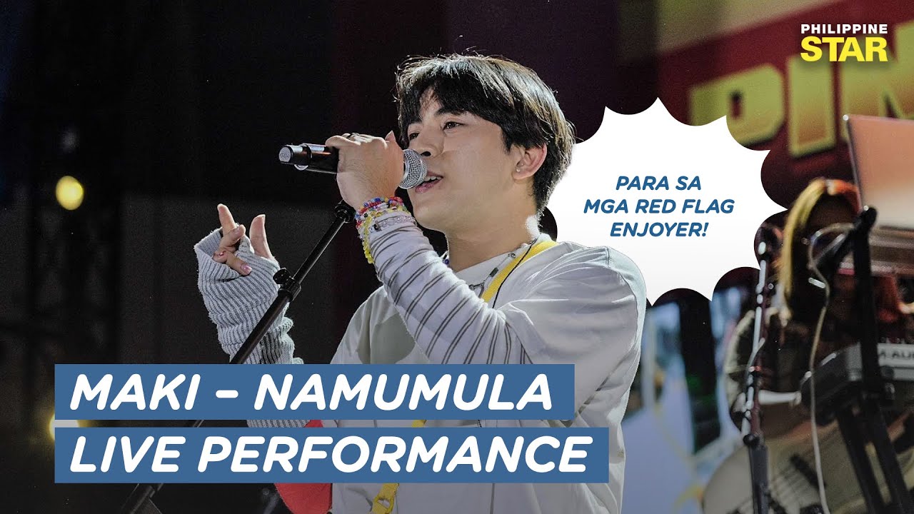 Maki performs live his new single ‘Namumula’ - YouTube