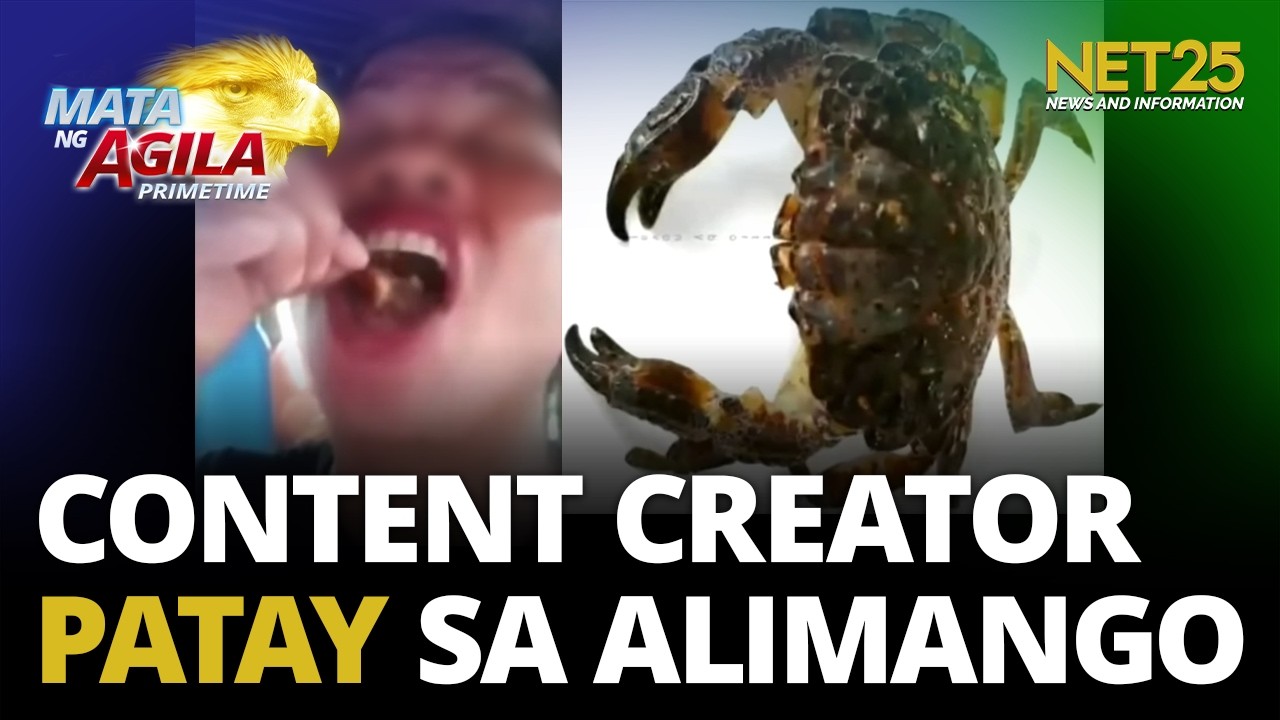 Content creator, patay sa kinaing alimango sa Puerto Princesa - YouTube
