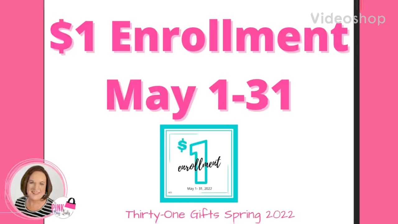 $1 Enrollment in May | Thirty-One Spring 2022 | Independent Director ...