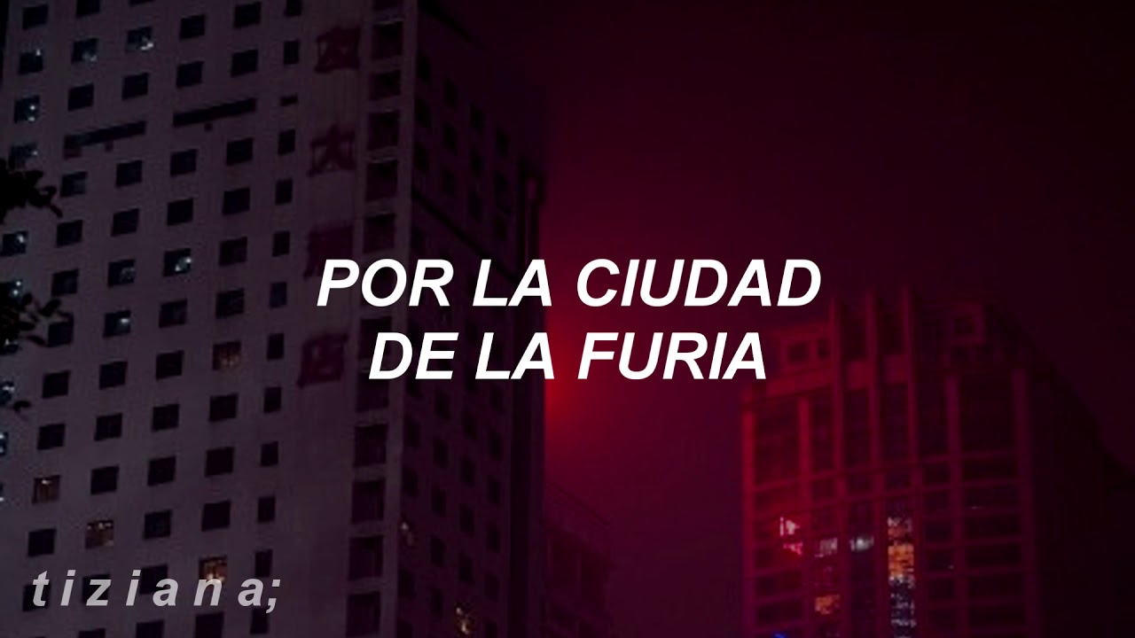 la ciudad de la furia - soda stereo // letra - YouTube