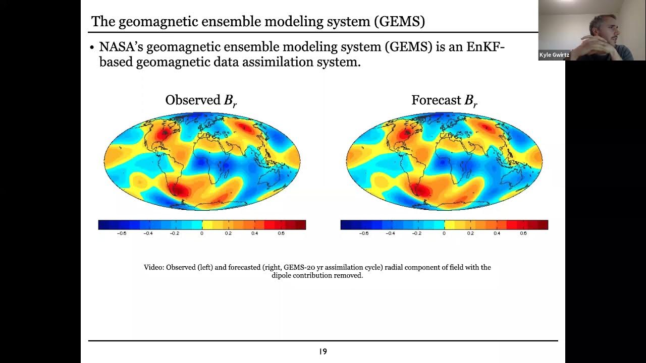 Understanding and predicting geomagnetic secular variation via data assimilation (Part II) - YouTube