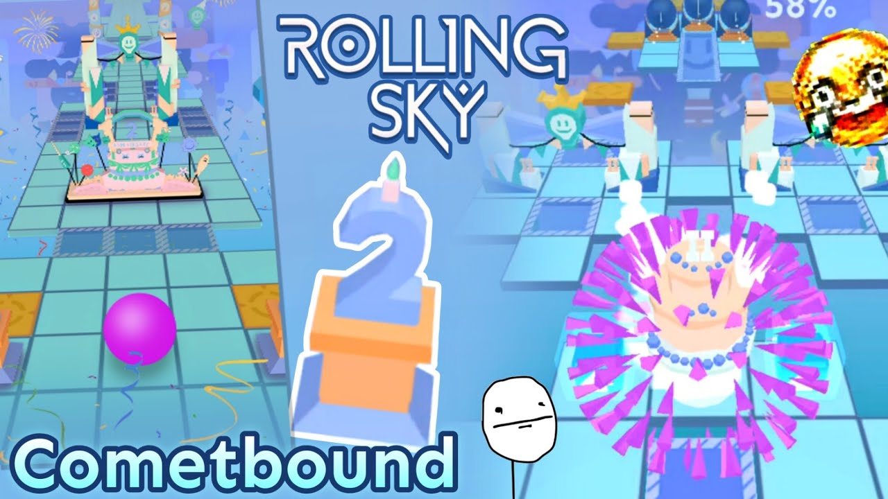 [COMET not BOUND ☄️] Rolling Sky - Cometbound - YouTube