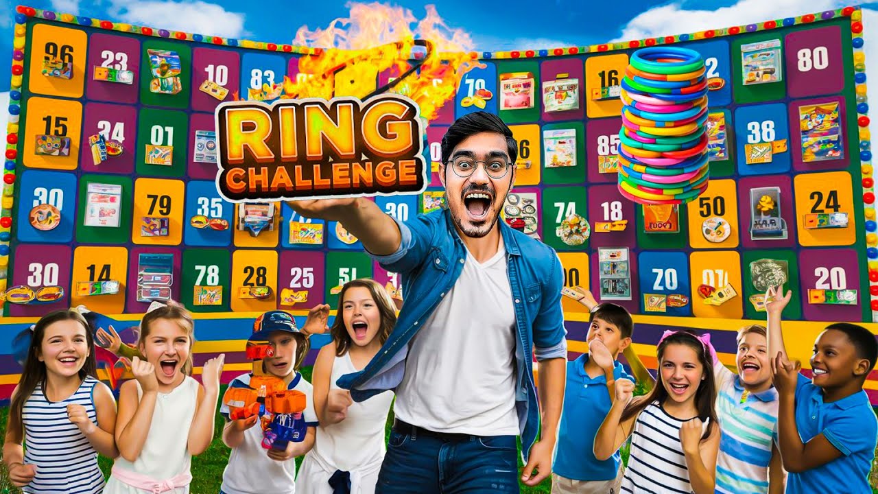 Throw The Ring and Win Big Prizes Challenge रिंग फेको और जीतो इनाम ...
