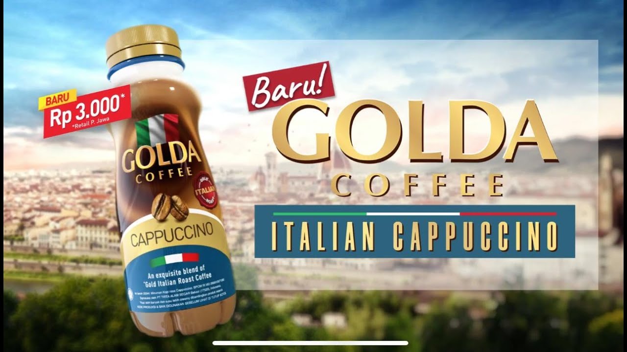 Golda Coffee Italian Cappuccino Pertama Di Indonesia! - YouTube