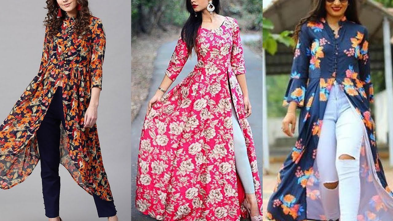 Very Latest printed stylish open shirts design for eid collection 2023 ...